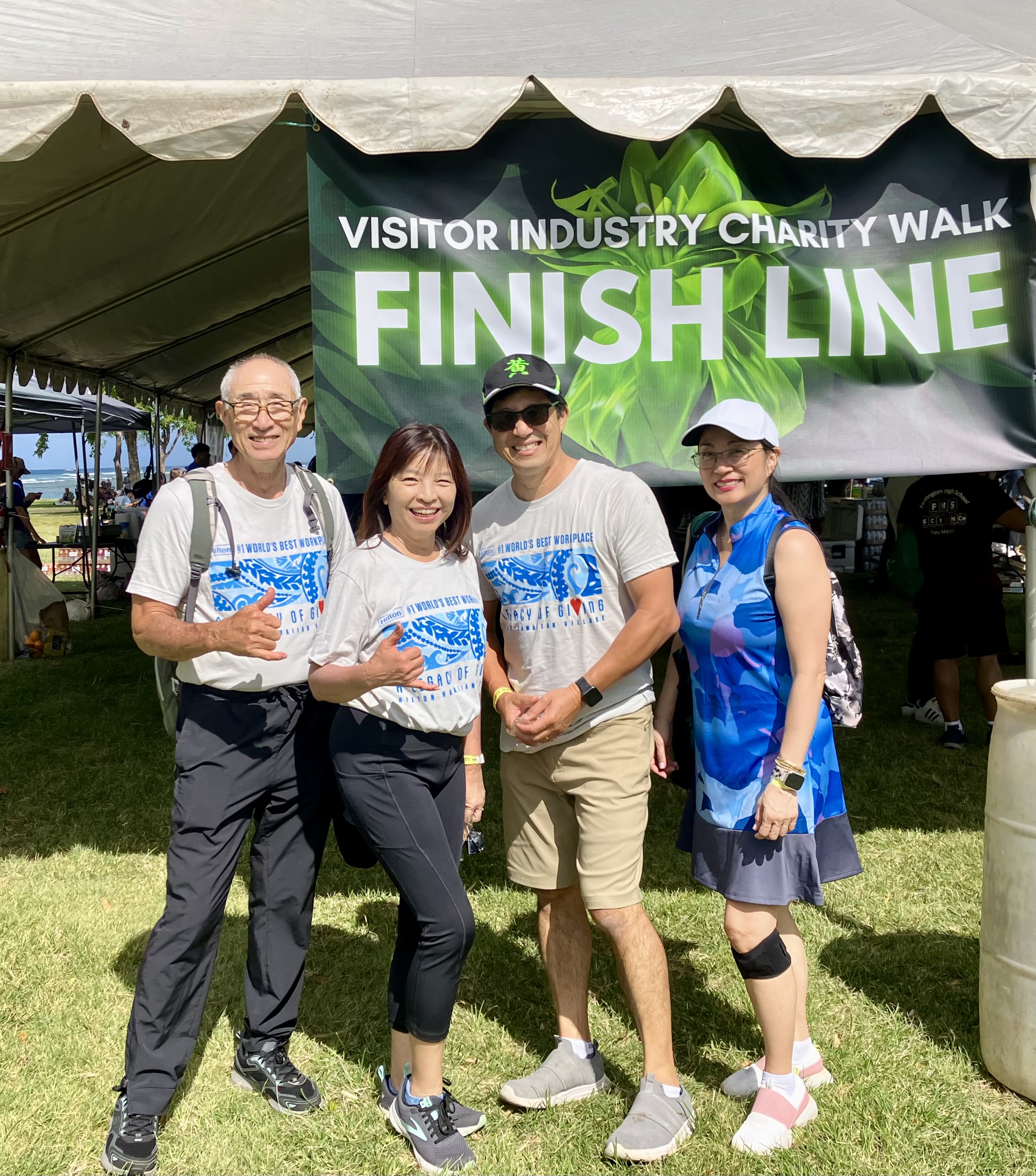 Visitor Industry Charity Walk 2024 – Wong Kong Har Tong of Hawaii